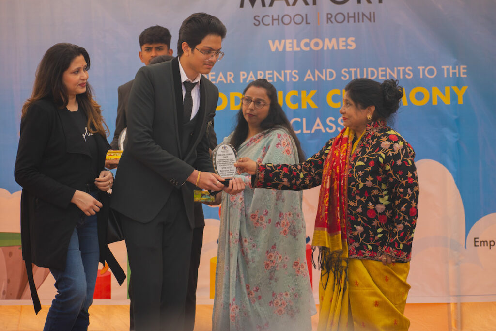 Good Luck Ceremony for Grade XII Students - Maxfort School Rohini