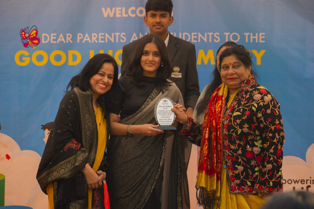Good Luck Ceremony for Grade XII Students - Maxfort School Rohini