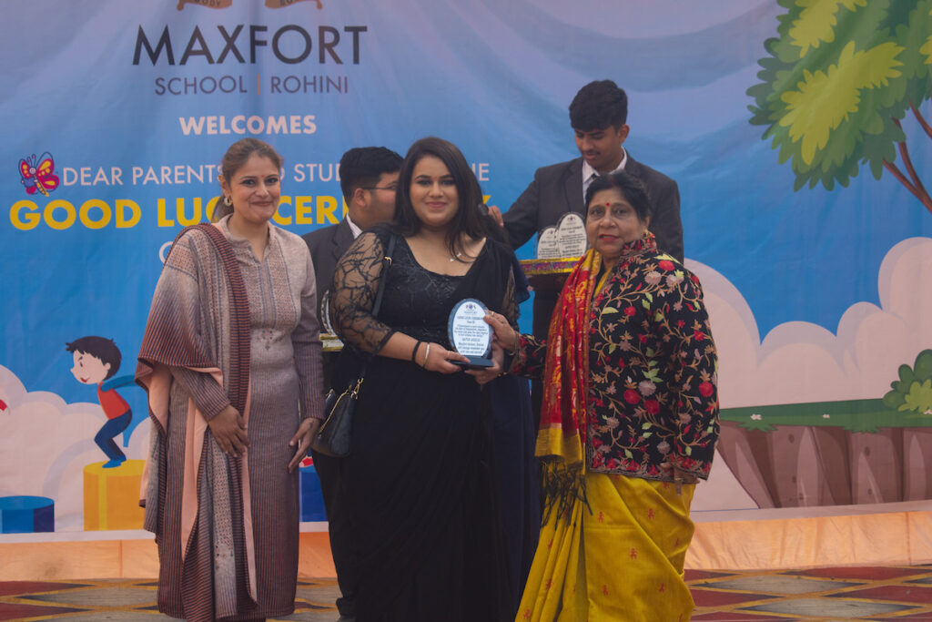 Good Luck Ceremony for Grade XII Students - Maxfort School Rohini