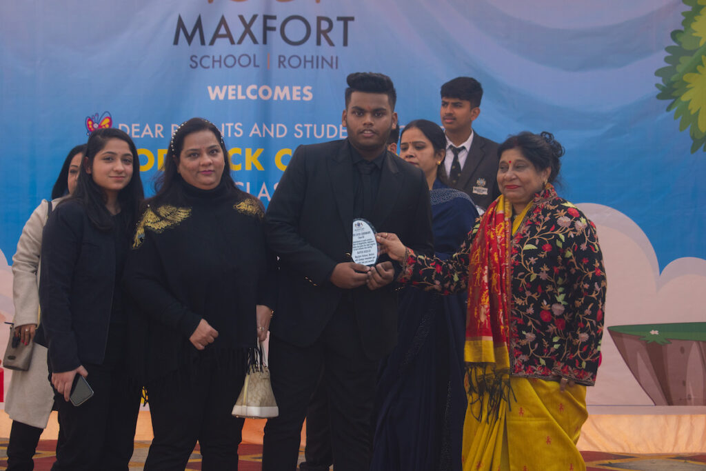 Good Luck Ceremony for Grade XII Students - Maxfort School Rohini
