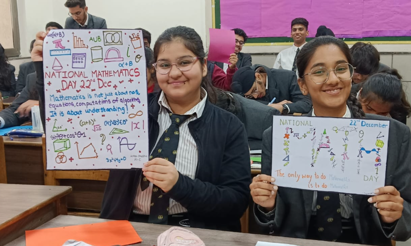 NATIONAL MATHEMATICS DAY, 2024 - Maxfort School Rohini